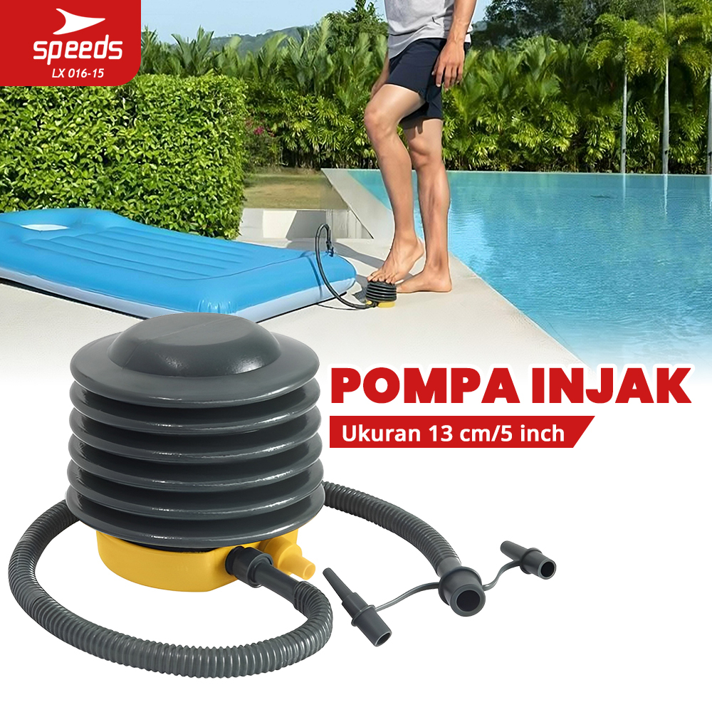 Jual SPEEDS Pompa Angin Mini Pompa Manual Pompa Angin Tangan Pump Kolam ...