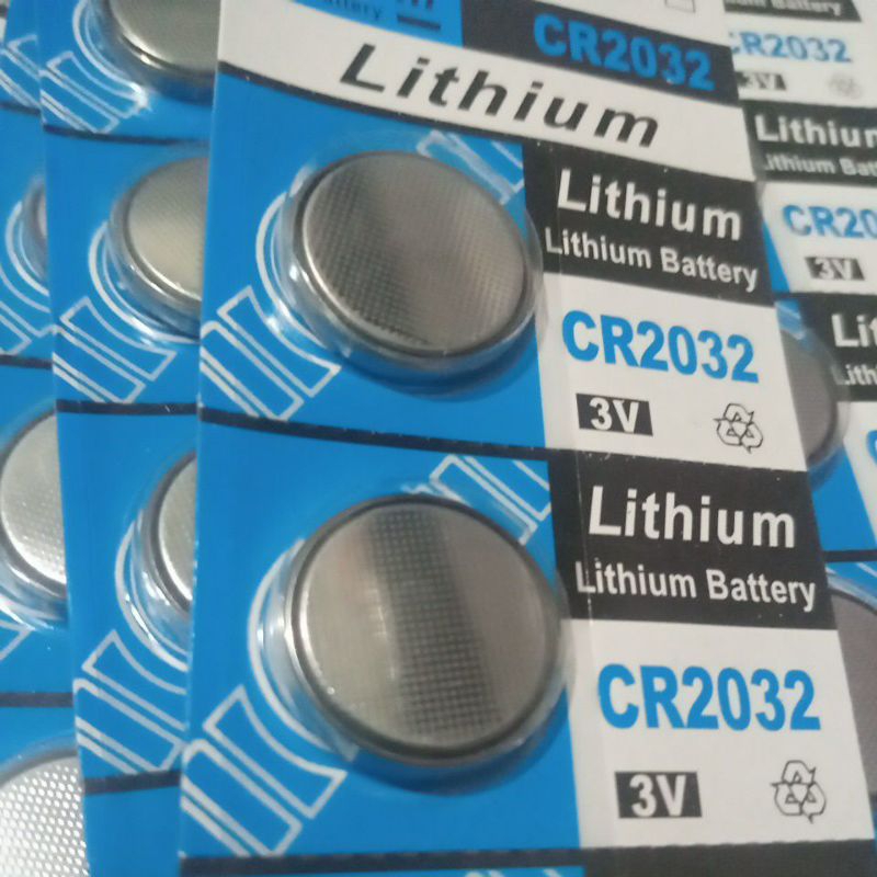 Jual Baterai LITHIUM CR2032 Biru 3v Baterai Kancing Koin | Shopee Indonesia