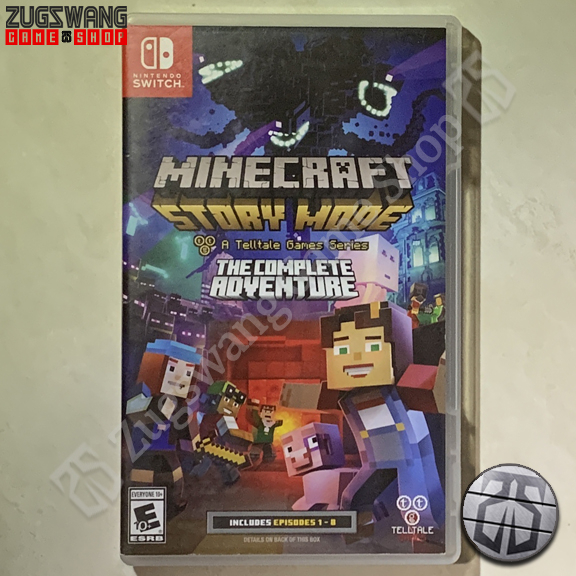 Jual MINECRAFT STORY MODE THE COMPLETE ADVENTURE nintendo switch card ...