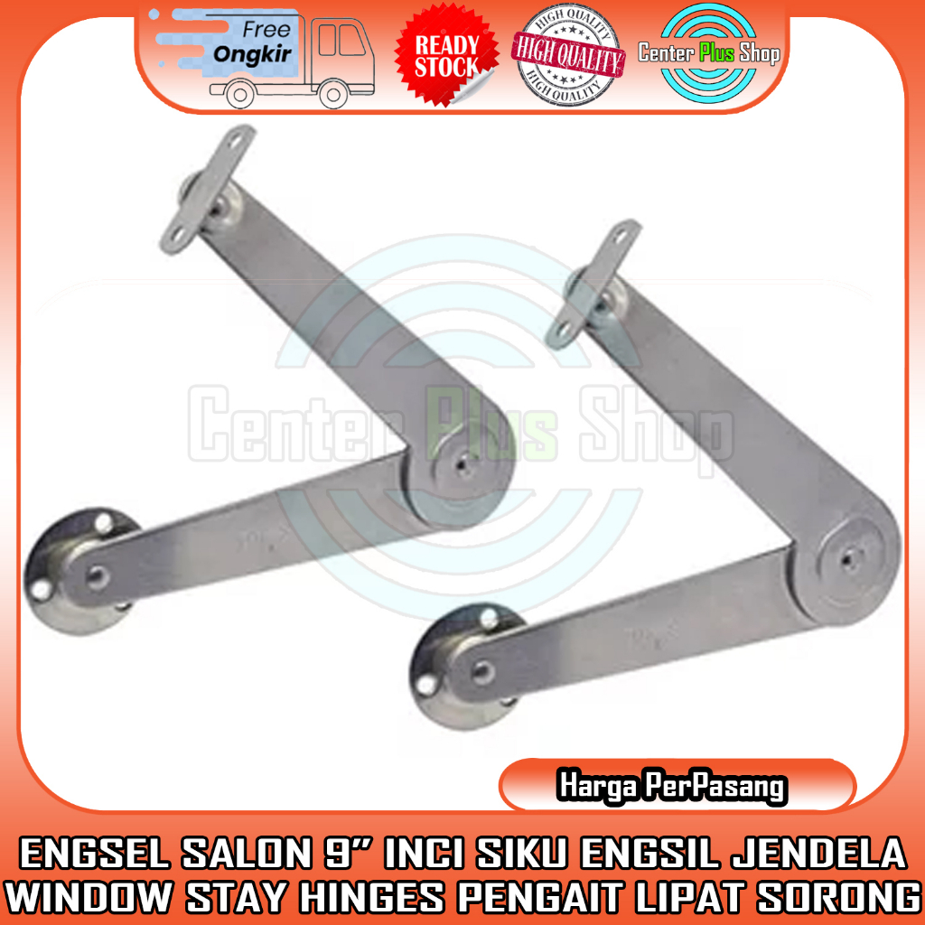 Jual HAMPTON Hinge Engsel Es Sl 9” In Sss Wayang Lipat Engsil Penahan ...