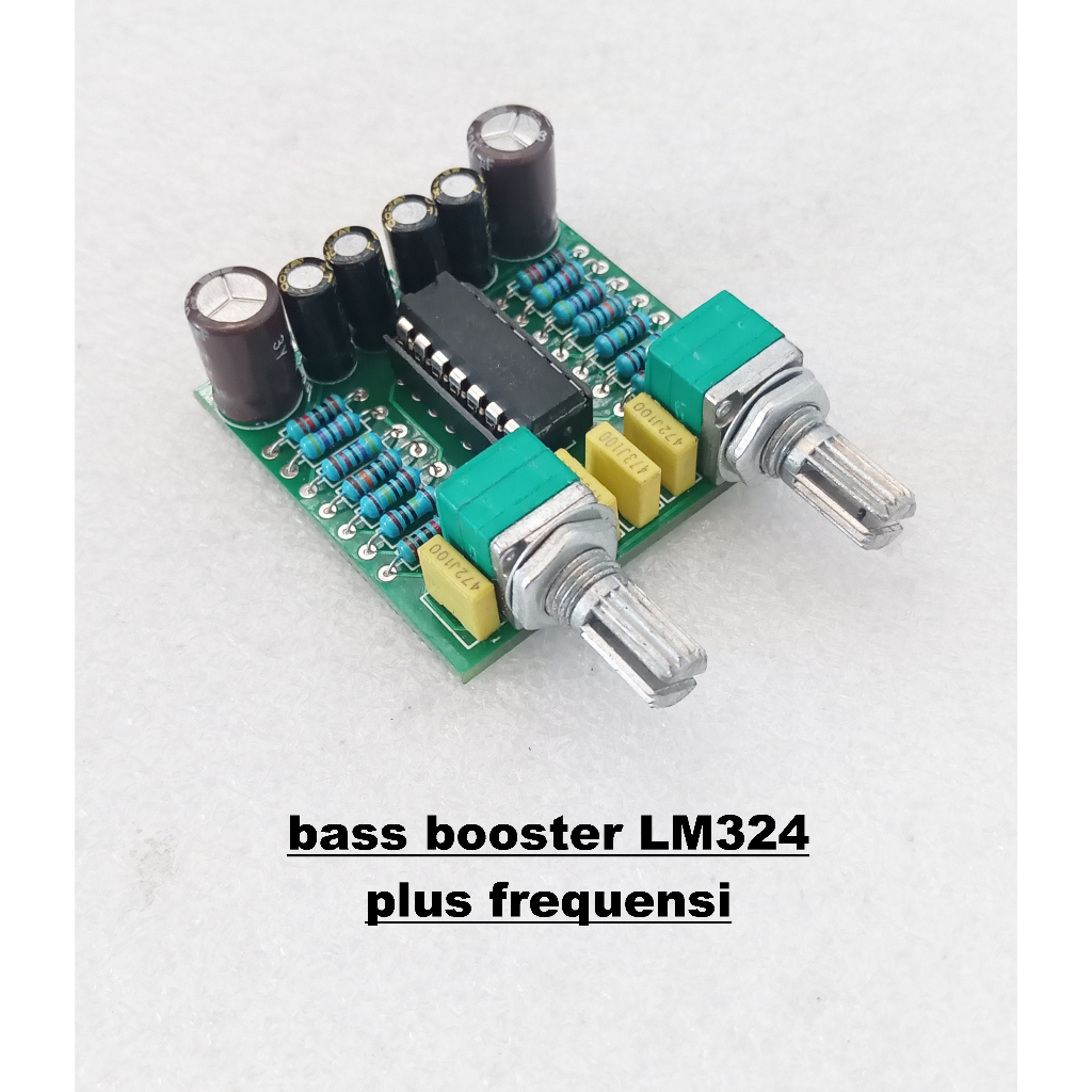Jual Modul Bass Booster LM324 Plus Frequensi | Shopee Indonesia