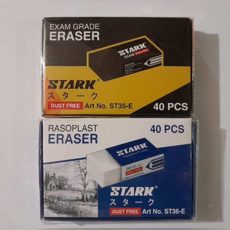 Jual 40 pcs penghapus pensil stark | Shopee Indonesia
