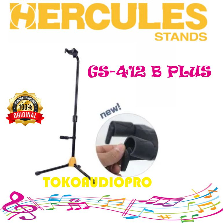 Jual Stand Hercules Stand GS412B Plus Stand Gitar Hercules GS-412B Plus ...