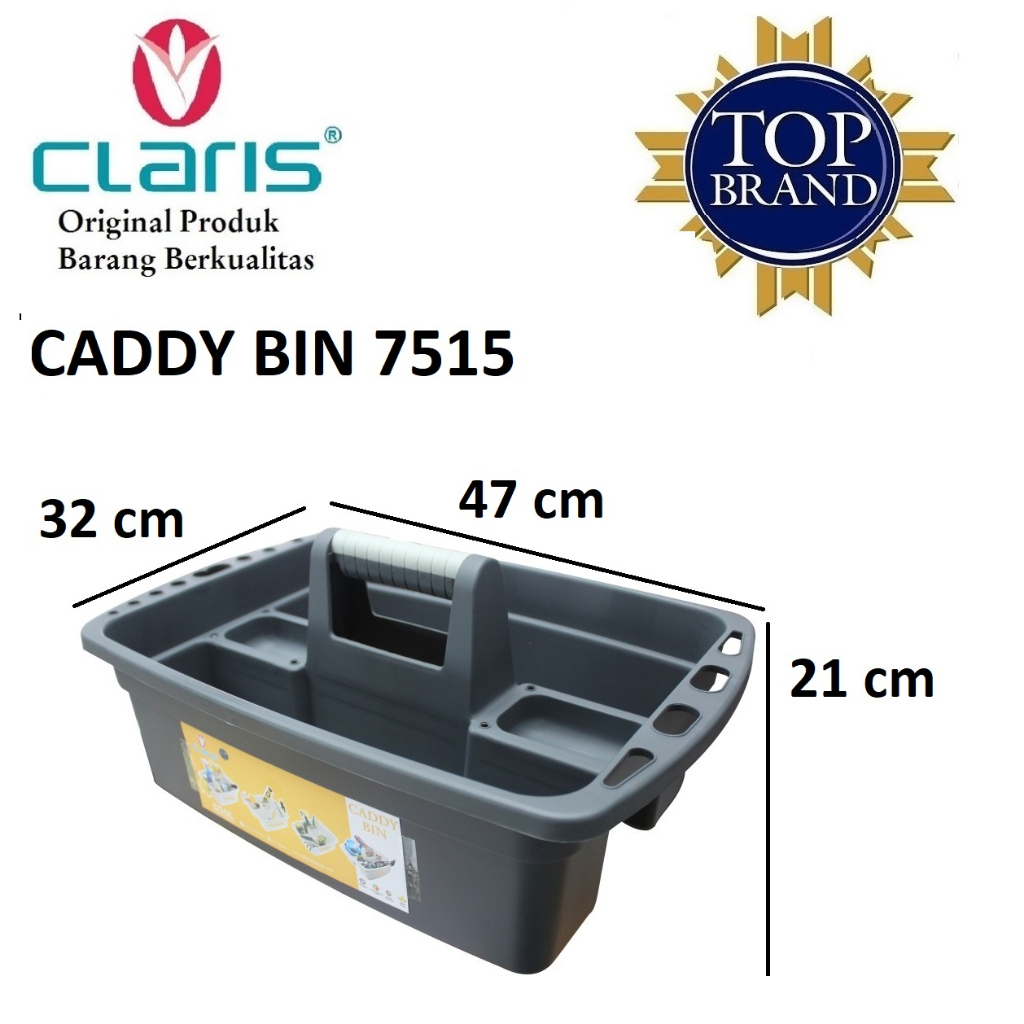 Jual CLARIS Carry Caddy / Handy Tool Bucket / Cleaning Bucket 7515 ...