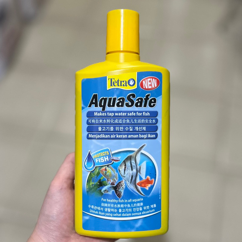 Jual TETRA Aqua Safe 500ml ORIGINAL | Penetral Air Ikan Aquarium | Shopee Indonesia