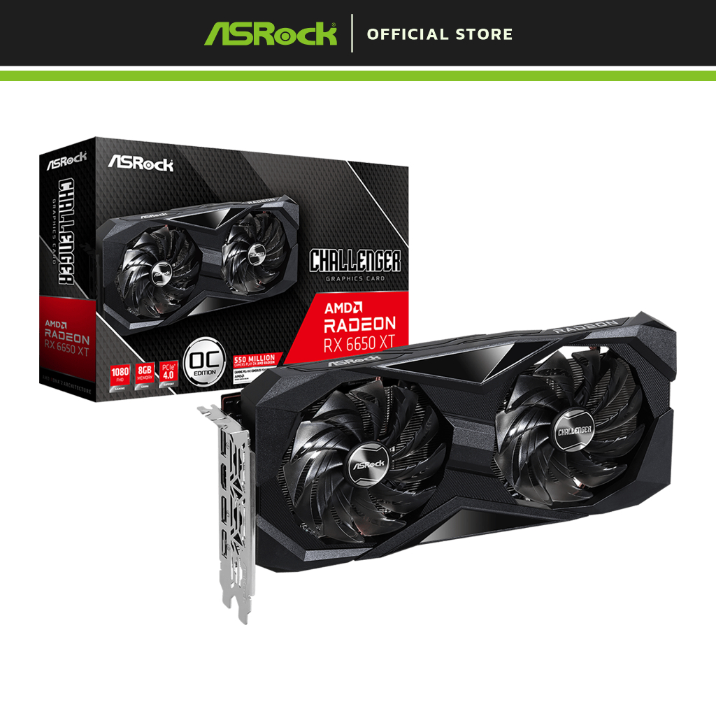 Jual ASRock Radeon RX 6650 XT 8GB Challenger D OC | Shopee Indonesia