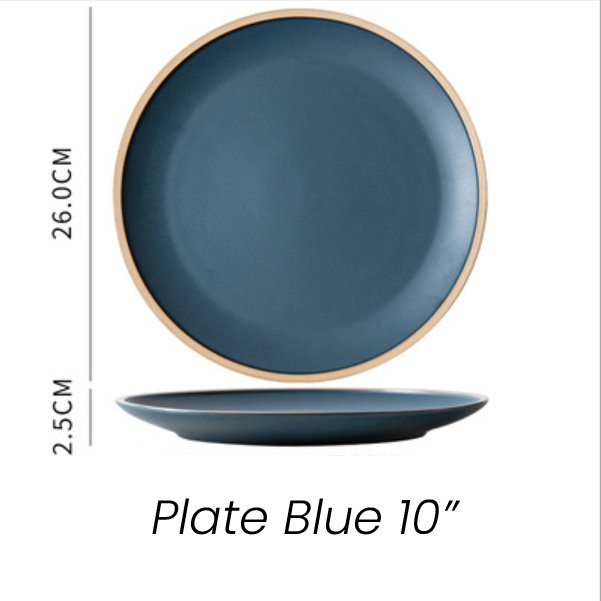 Jual Dovy Plate / Wadah Piring Makan Saji Steak Kue Dessert Keramik ...
