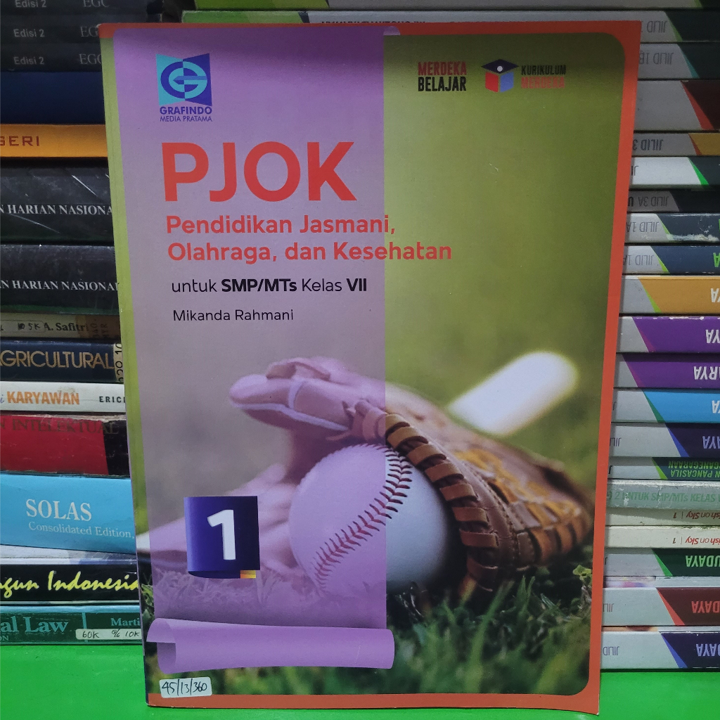 Jual BUKU BARU PJOK KELAS 1 SMP GRAFINDO KURIKULUM MERDEKA | Shopee Indonesia