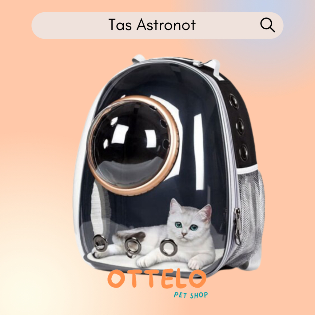 Jual Tas Astronot Kucing Pet Cargo / Tas Ransel Kucing / Tas Kucing ...