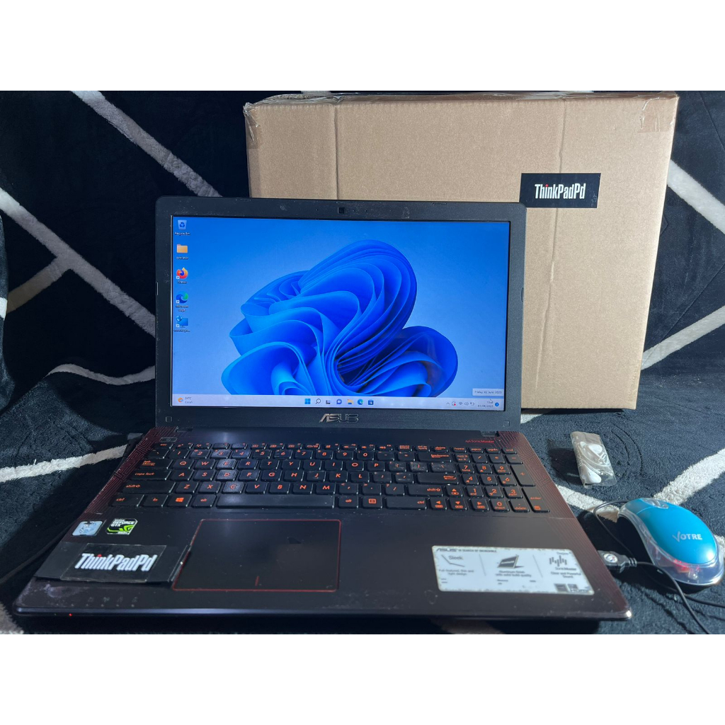 Jual Laptop Gaming Desain Asus Baby ROG X550V i7 6700HQ Ram 16gb Nvidia ...
