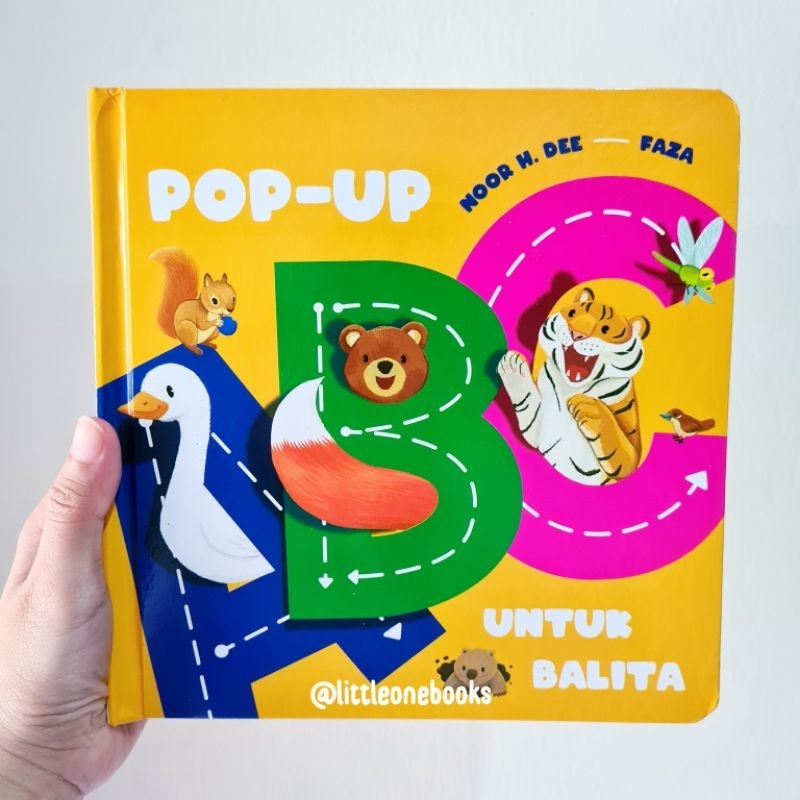 Jual Pop Up ABC / alphabet pop up book / buku pop up anak belajar huruf ...