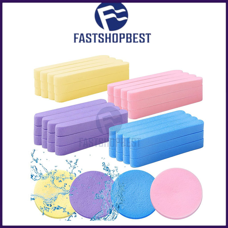 Jual Sponge Stick 12 batang / Compressed Facial Sponge SPONS MAKE UP ...