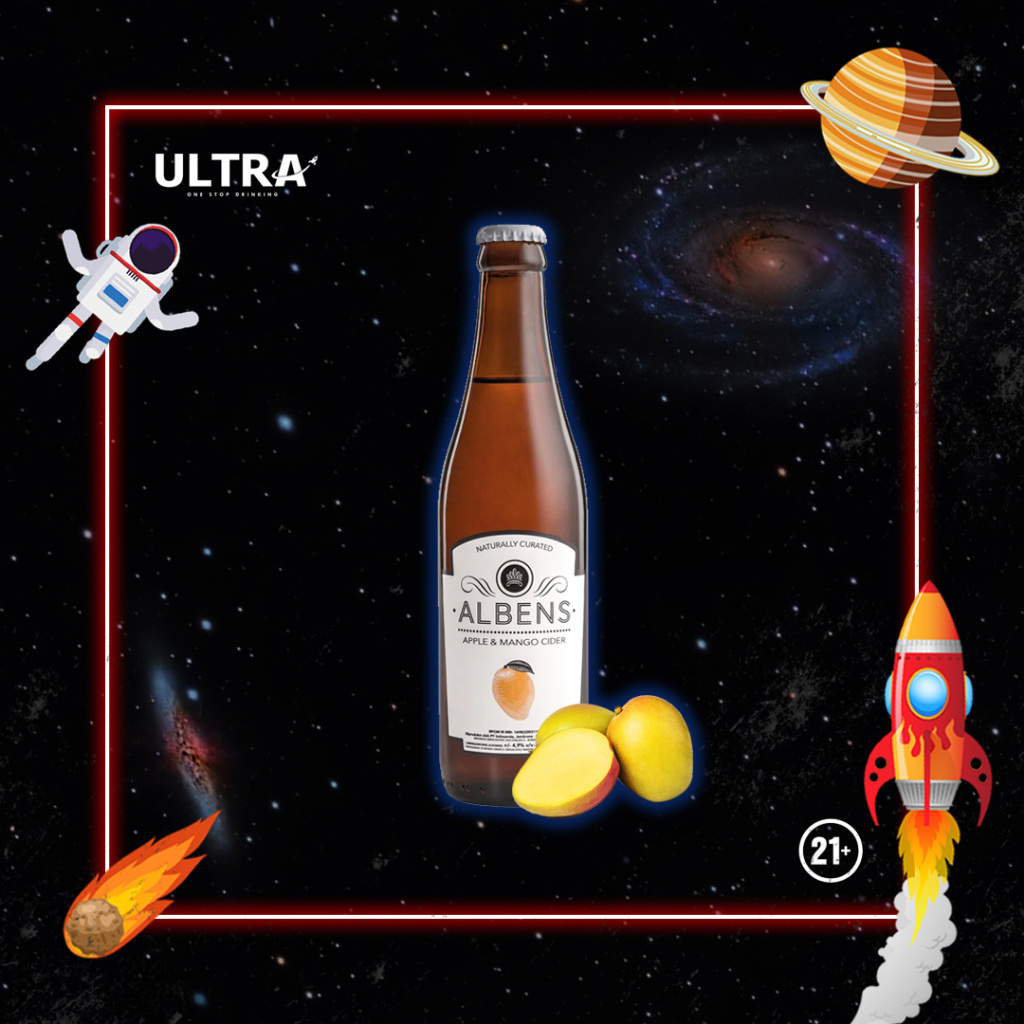 Jual Albens Apple Cider Mango 330ml | Shopee Indonesia