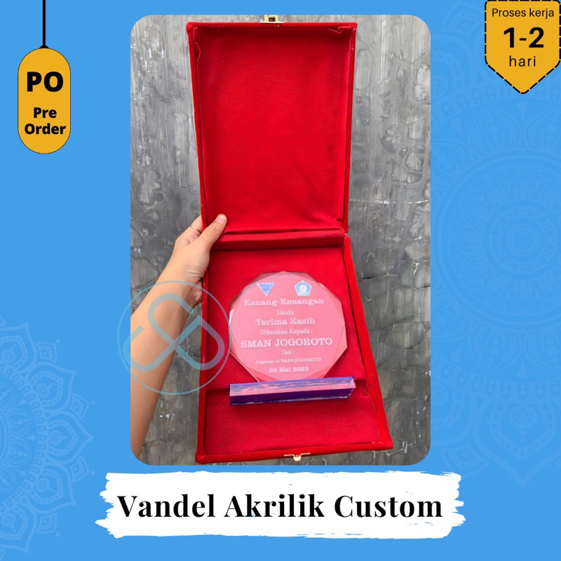 Jual plakat akrilik - vandel akrilik - vandel wisuda - plakat wisuda ...
