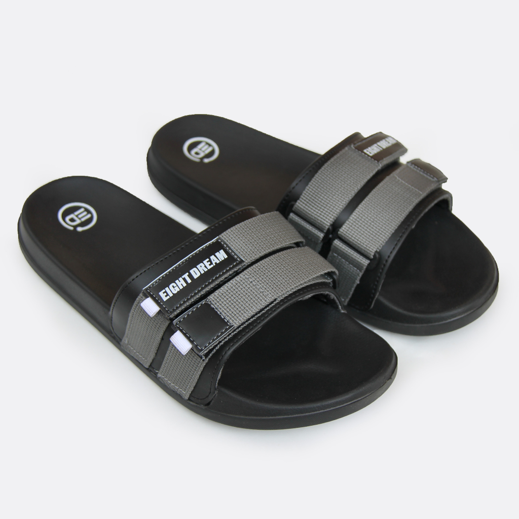 Jual Eight Dream Sandal Casual Pria Wanita Sandal slide Sandal slop ...