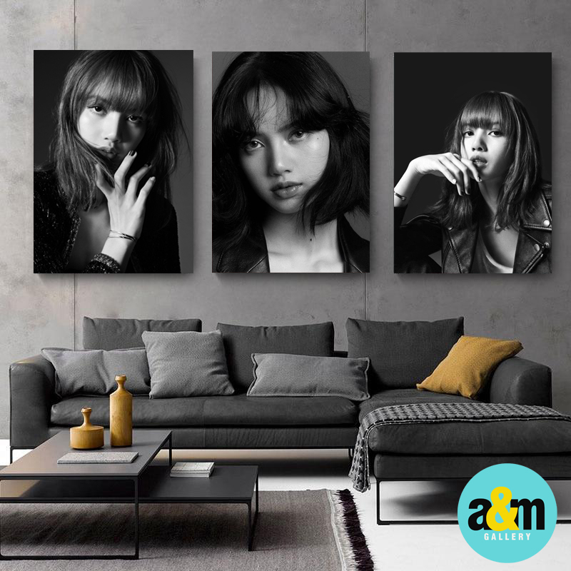 Jual A&M Poster Kayu Lisa BLACKPINK Hiasan Dinding Kamar K-POP | Shopee ...