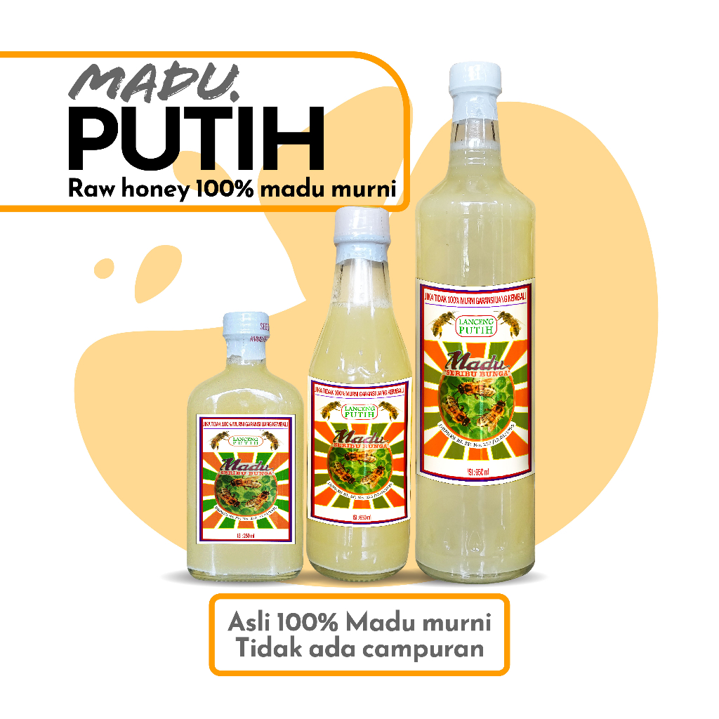 Jual Madu Lanceng Putih - Madu Seribu Bunga Madu Asli 100% Madu Murni ...