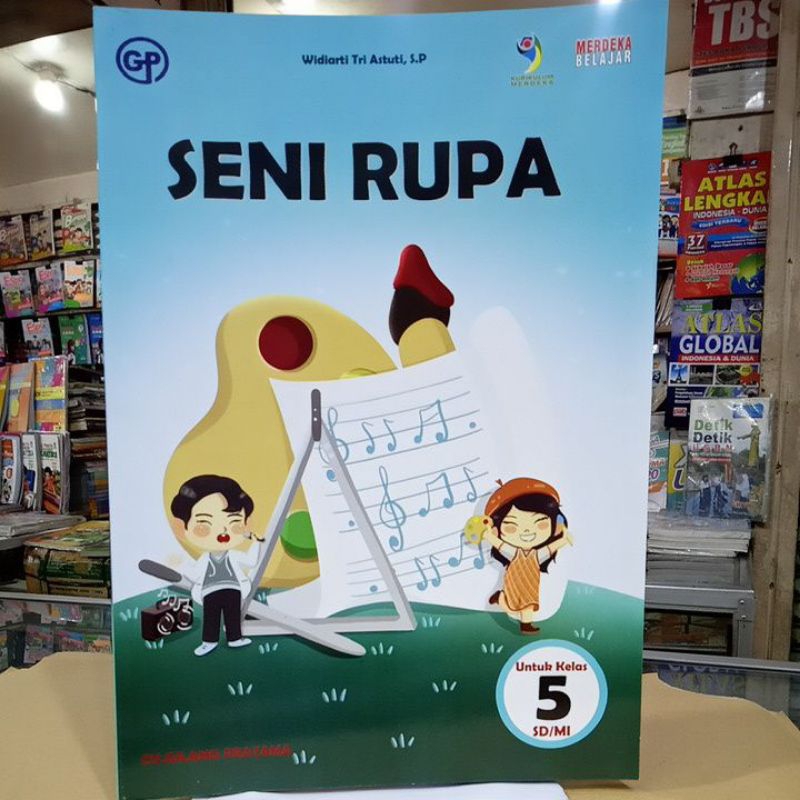 Jual Buku Seni Rupa Kelas 5 SD,MI Kurikulum Merdeka | Shopee Indonesia