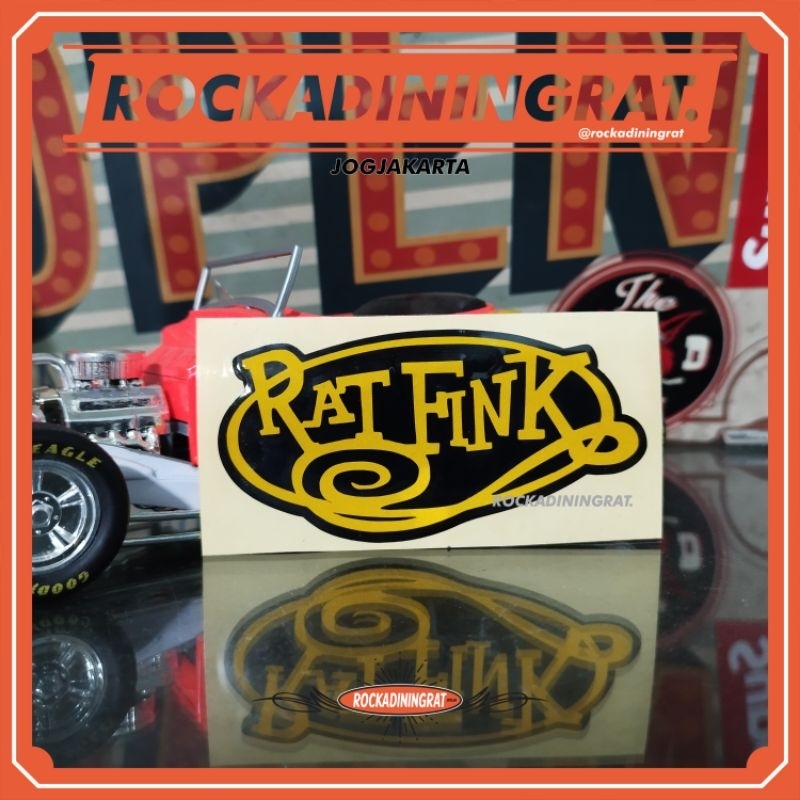 Jual Stiker Rat Fink Reflektif Cutting Sticker - 79stckrs | Shopee ...