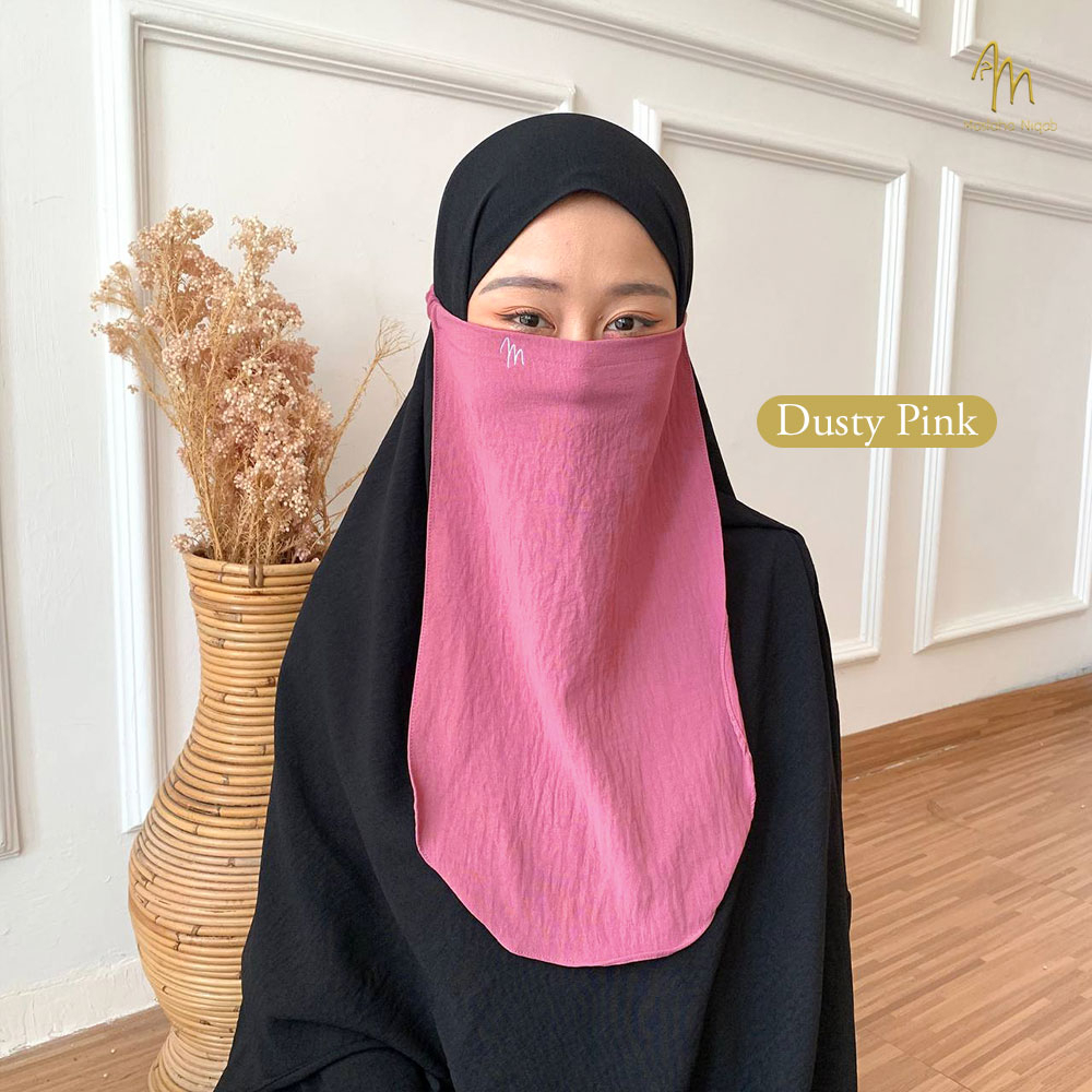 Jual Maslaha Niqab I Cadar Tali Karet Daily I Cadar Untuk Pemula Crinkle | Shopee Indonesia