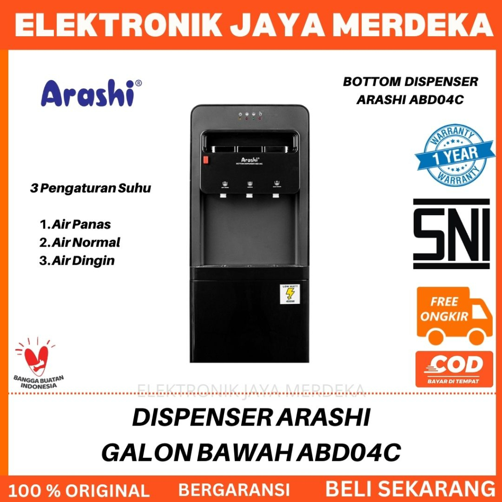 Jual ARASHI DISPENSER GALON BAWAH // ARASHI NEW PRODUK ABD04C | Shopee ...