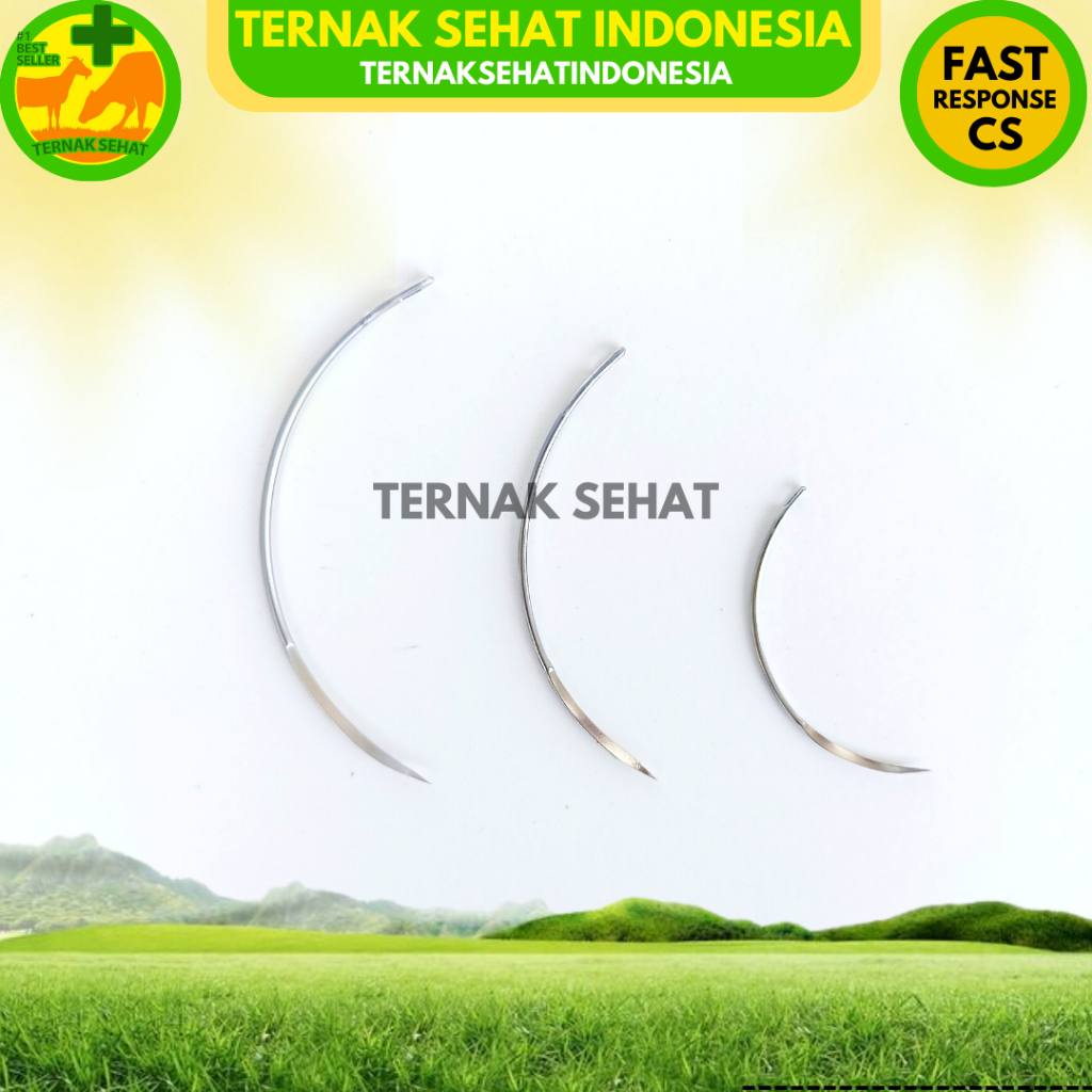 Jual Jarum Jahit Kulit Hewan Ternak Sapi Kambing Domba Babi Aneka ...