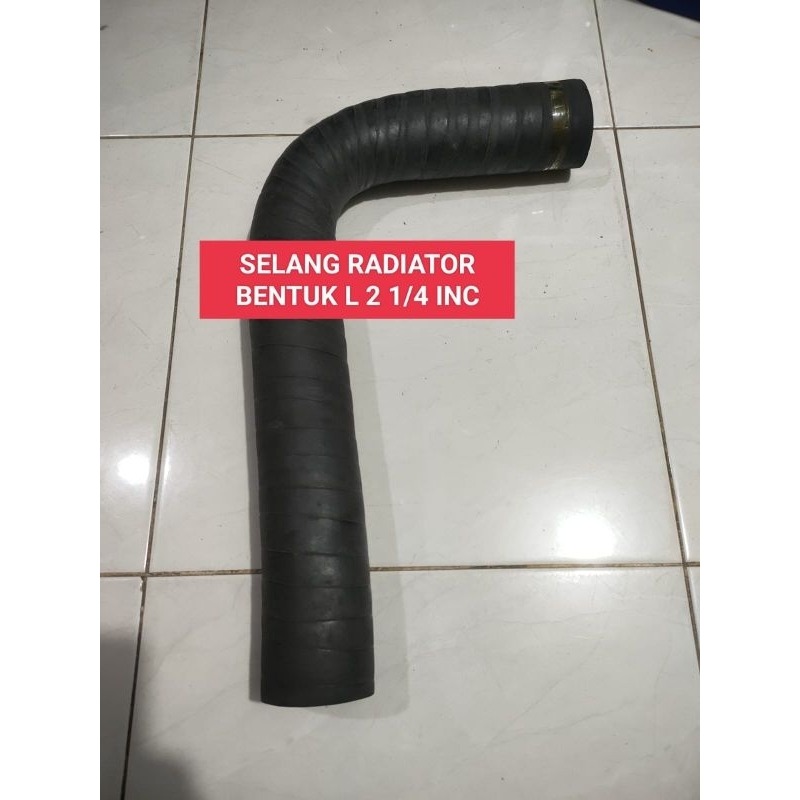 Jual SELANG RADIATOR BENTUK L, SELANG AIR UDARA UKURAN 2 1/4 INC (55MM ...
