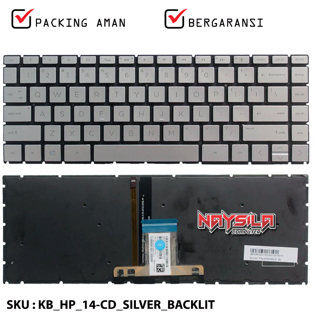 Jual Keyboard HP 14-CK 14-CE 14-CD 14-CM 14-DG 14-DQ 14-DH 14-DK TPN ...