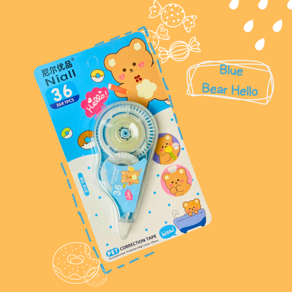 Jual KAWA Tipe Ex Correction Tape Roll Tip X Murah Berkualitas Lucu ...