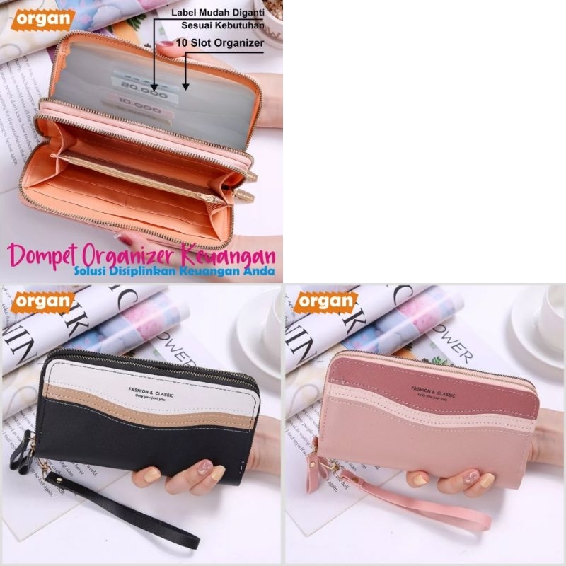 Jual (BISA COD)Dompet Organizer-Dompet Harian-Dompet Disiplin-Dompet ...