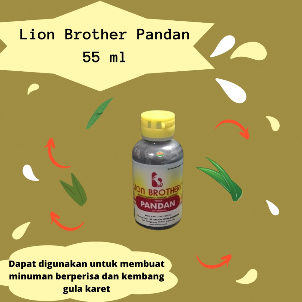 Jual LION BROTHER PERISA PANDAN 60G | Shopee Indonesia