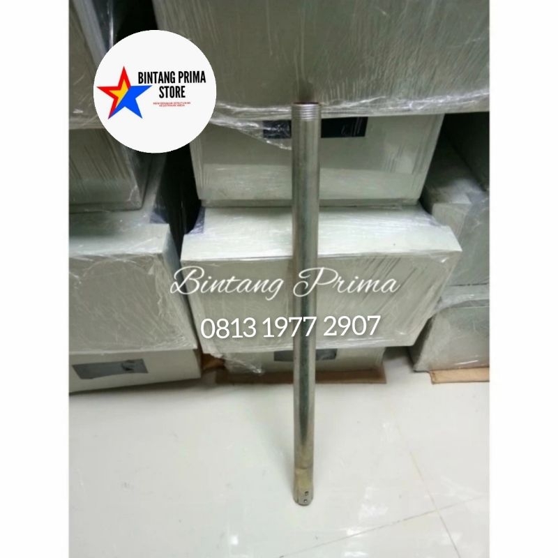 Jual Pipa Anti Petir / Pipa Splitzen Bahan Besi Metal 1 Inch Drat Luar ...