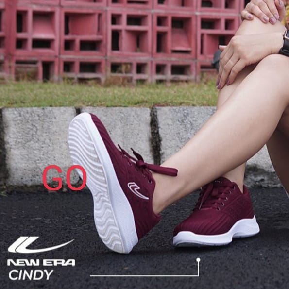 Jual ago NEW ERA LOTUS, CINDY & ROSA PUTIH SEPATU SNEAKERS WANITA ...