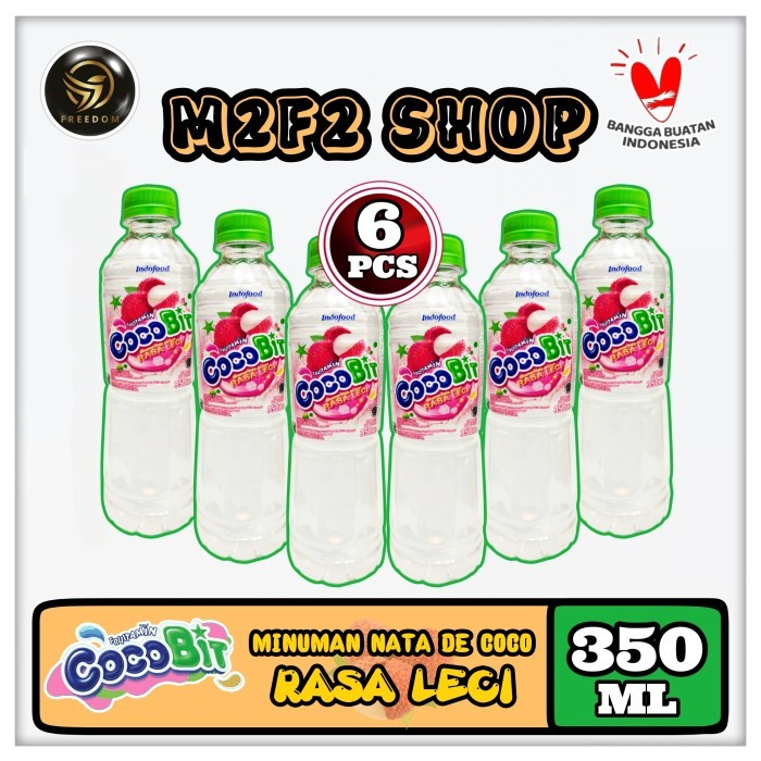 Jual Fruitamin Minuman Cocobit Splash Lychee | Leci - 350 ml (Kemasan 6 ...