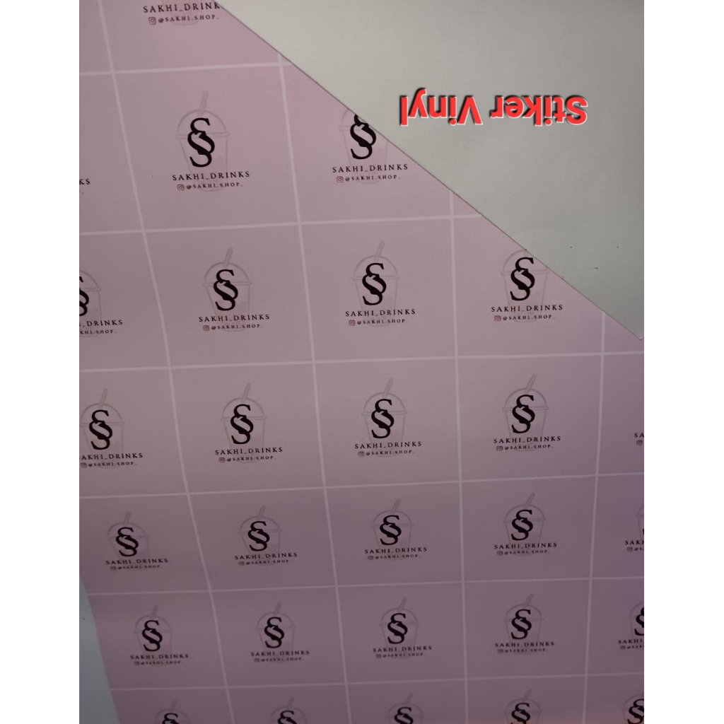 Jual CETAK A3+/STICKER LABEL/STIKER KEMASAN/STICKER CROMO/STICKER VINYL ...