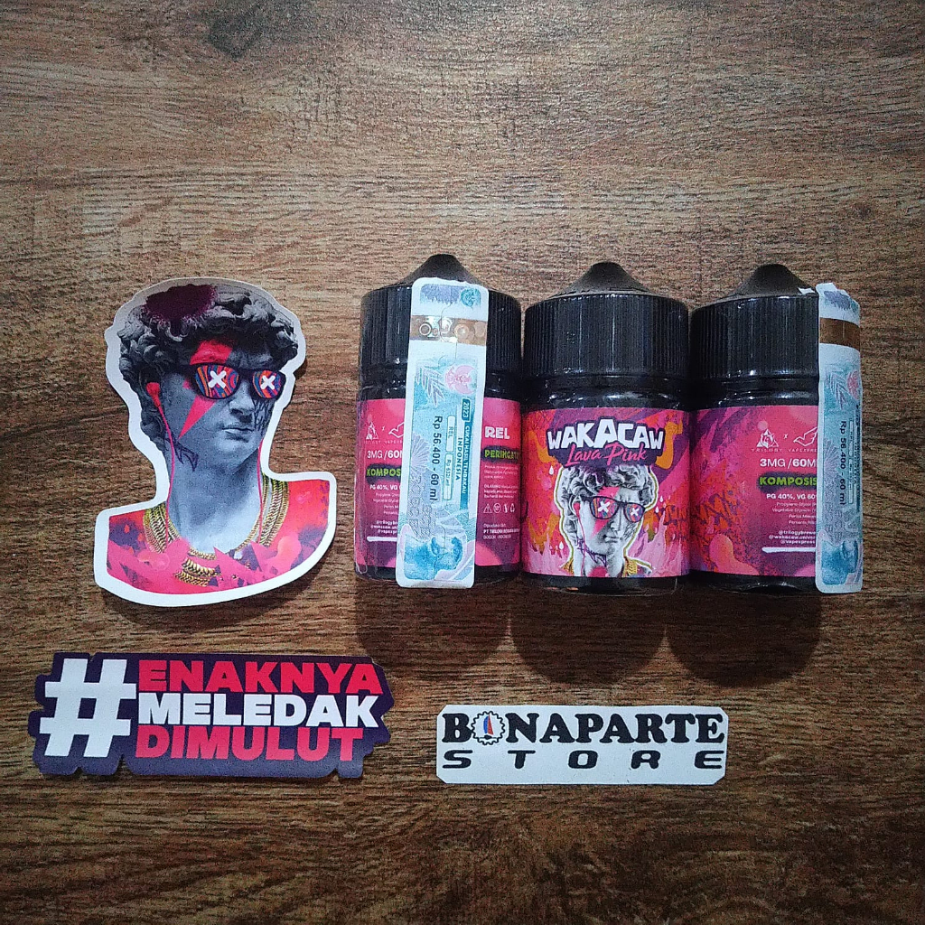 Jual Wakacaw V3 Lava Pink 60ML by Trilogy Brew - 3MG Cukai 2023 ...