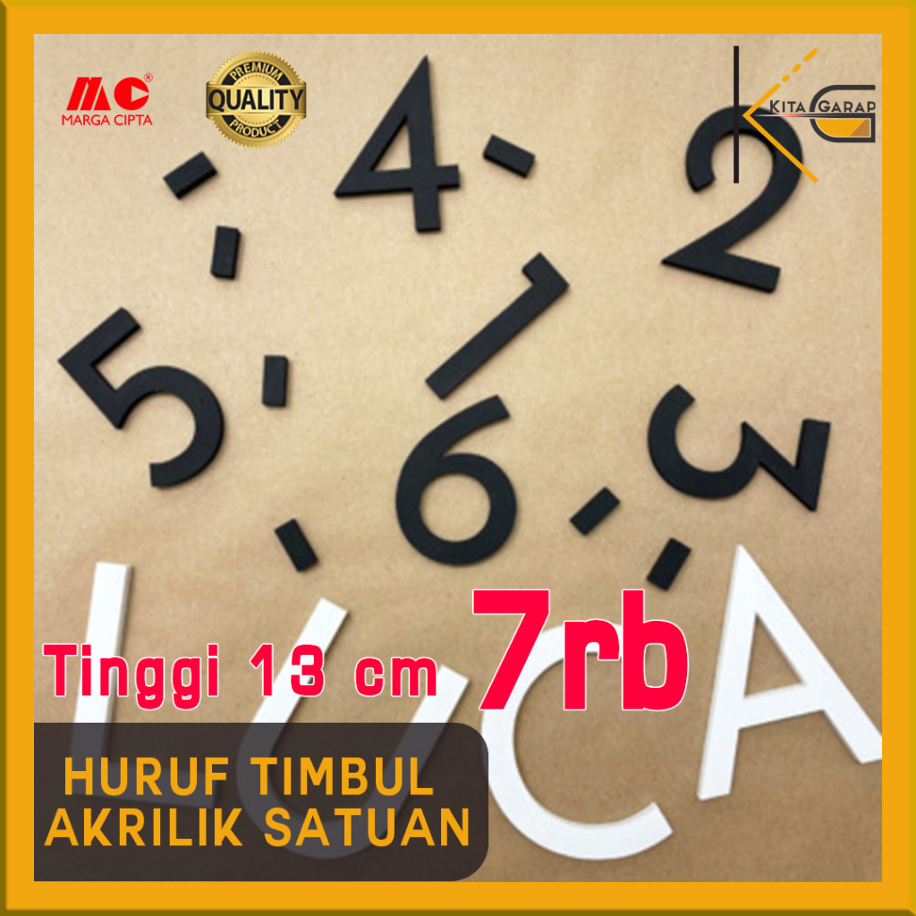 Jual Huruf Timbul Aesthetic Satuan | Huruf Timbul Custom | Jasa Huruf ...