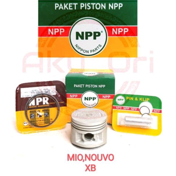 Jual PISTON KIT MIO XB NPP seher kit mio xb dome jenong pen 15 diameter ...