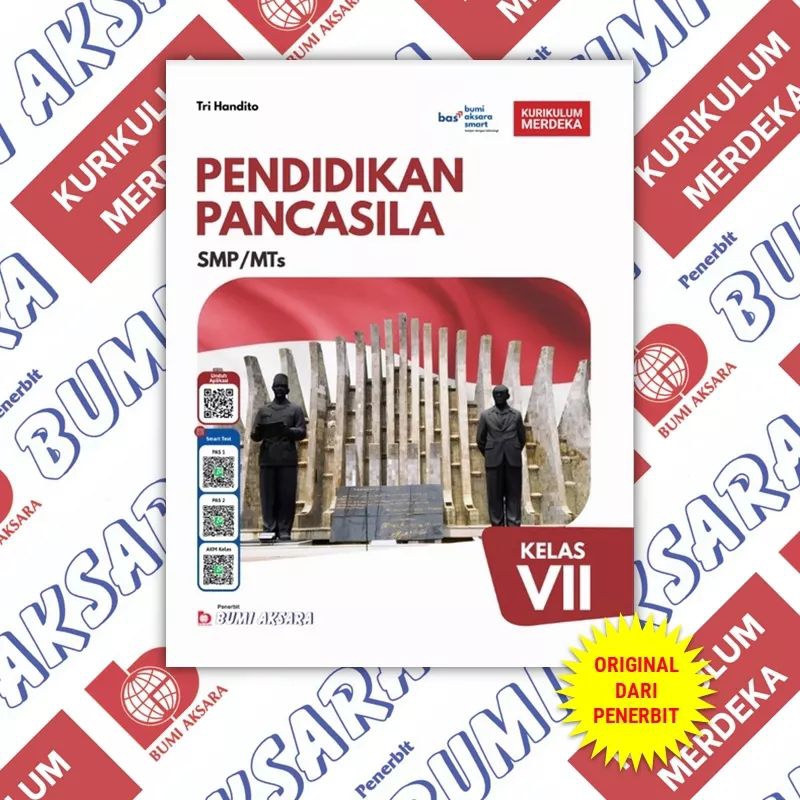 Jual Bumi Aksara Pendidikan Pancasila Kelas VII SMP MTS Kurikulum Merdeka | Shopee Indonesia