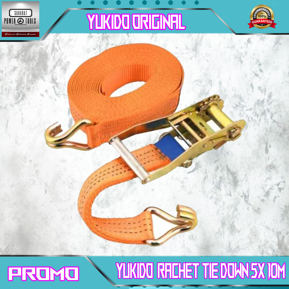 Jual RACHET TIE DOWN 2 INCH X 12meter KREK SOUND SISTEM CARGO LASHING ...