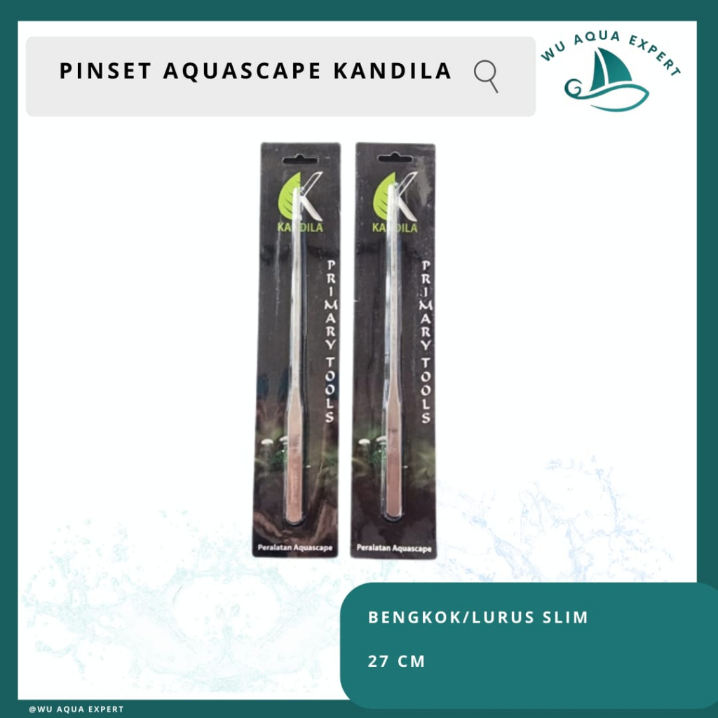 Jual PINSET Aquascape KANDILA Bengkok/Lurus Slim | Shopee Indonesia