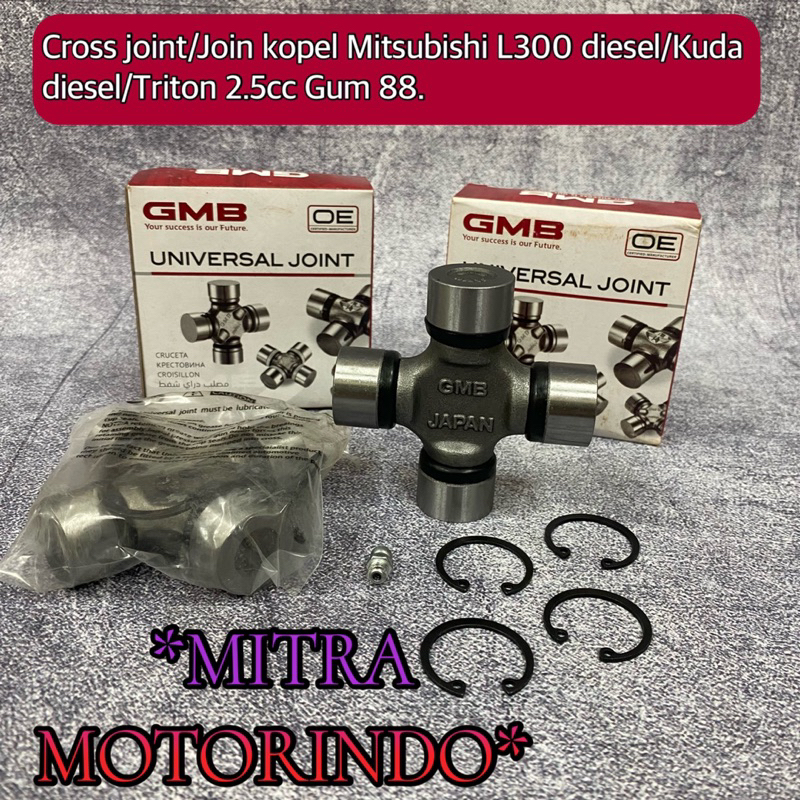 Jual Cross joint-spider kit Gum 88,GMB japan L300 diesel,kuda diesel ...