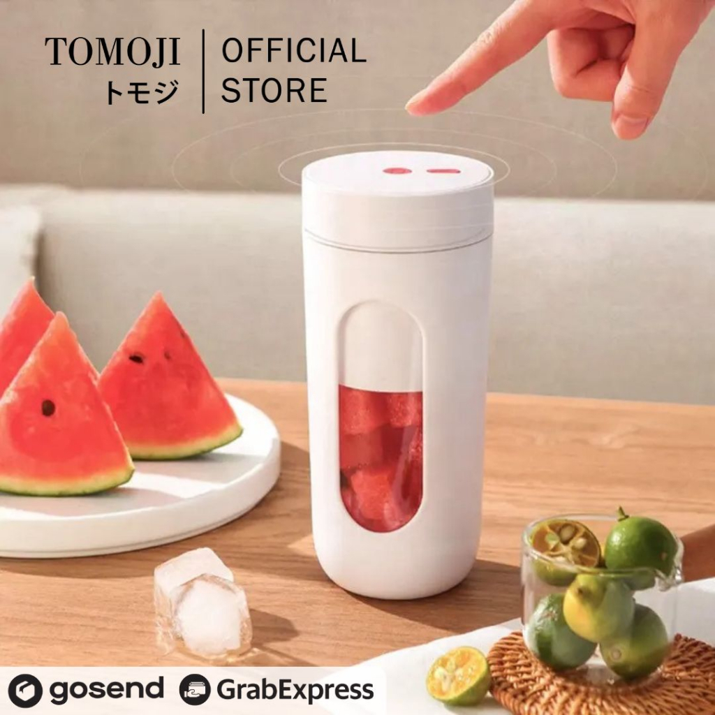 Jual Tomoji Blender Buah Tumbler Portable - Blender Aesthetic Model ...