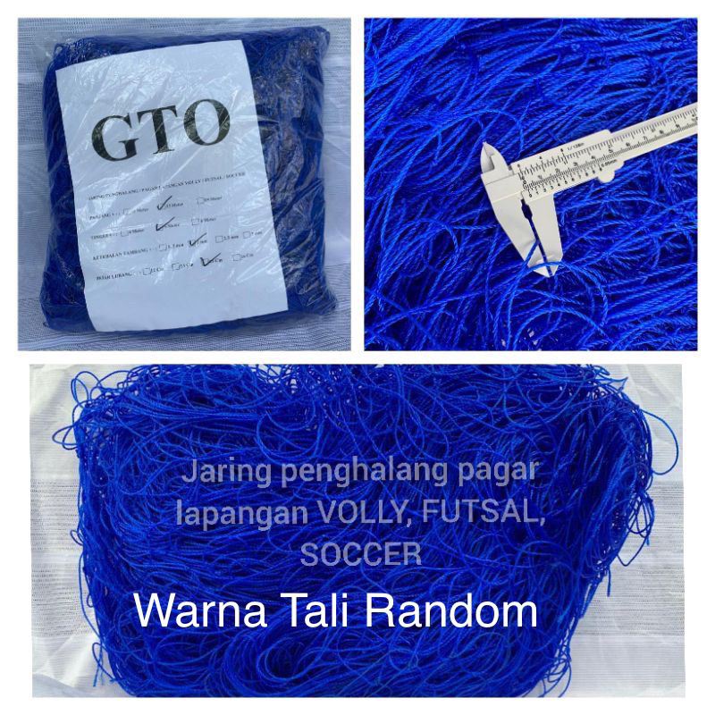 Jual JARING PENGAMAN FUTSAL ,SEPAK BOLA, VOLLY 12 m X 5m VOLLY FUTSAL ...