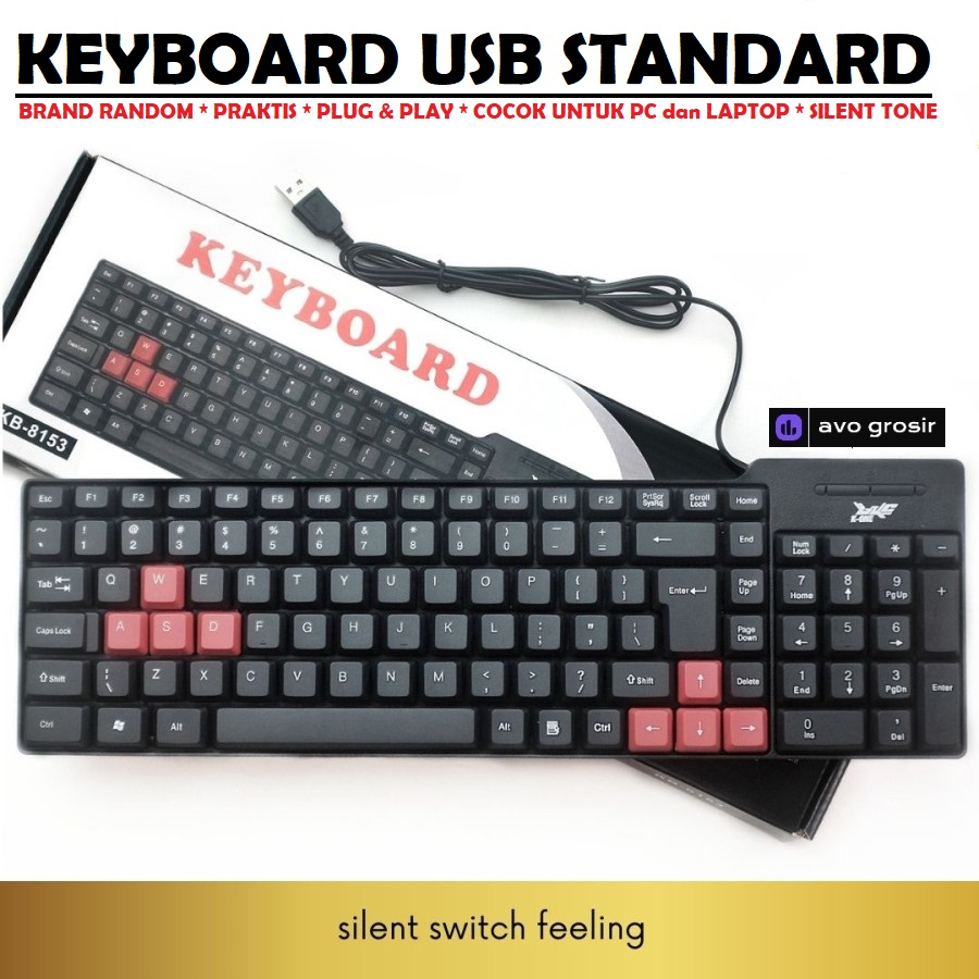 Jual Keyboard USB Standard - Harga Murah dengan Kualitas bagus | Shopee ...