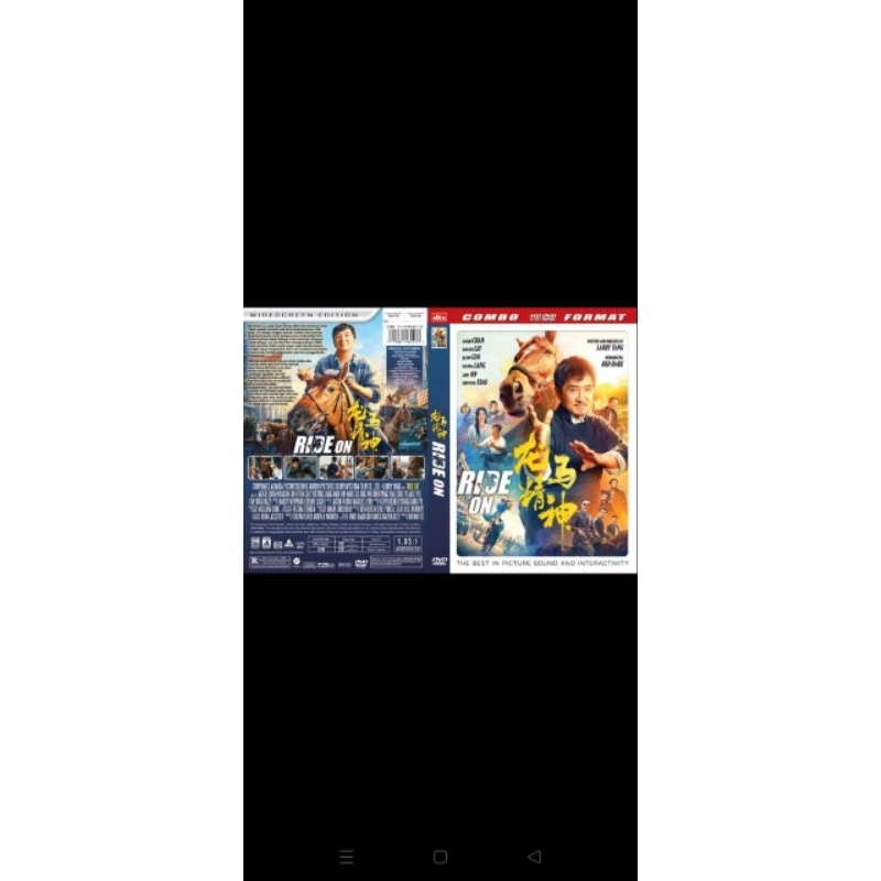 Jual dvd Ride On 2023 {OD DTS R1} {Action, Comedy} {Jackie Chan, Haocun Liu, Kevin Guo ...