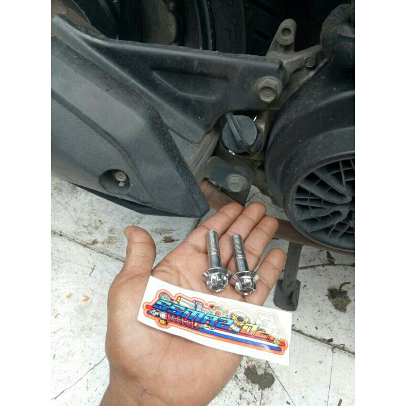 Jual baut dudukan knalpot (beat,scopy,vario) | Shopee Indonesia