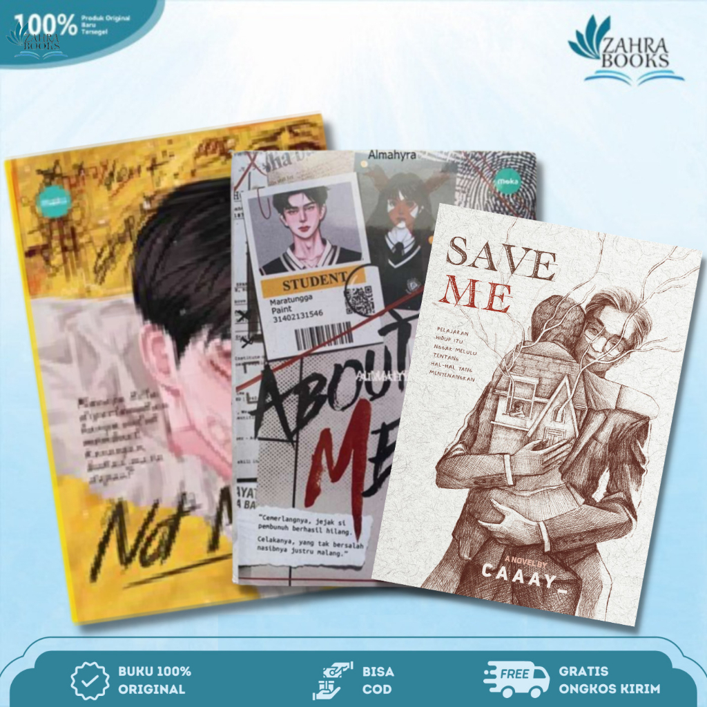 Jual Novel About me & Not Me / Save Me - Caaay | Shopee Indonesia