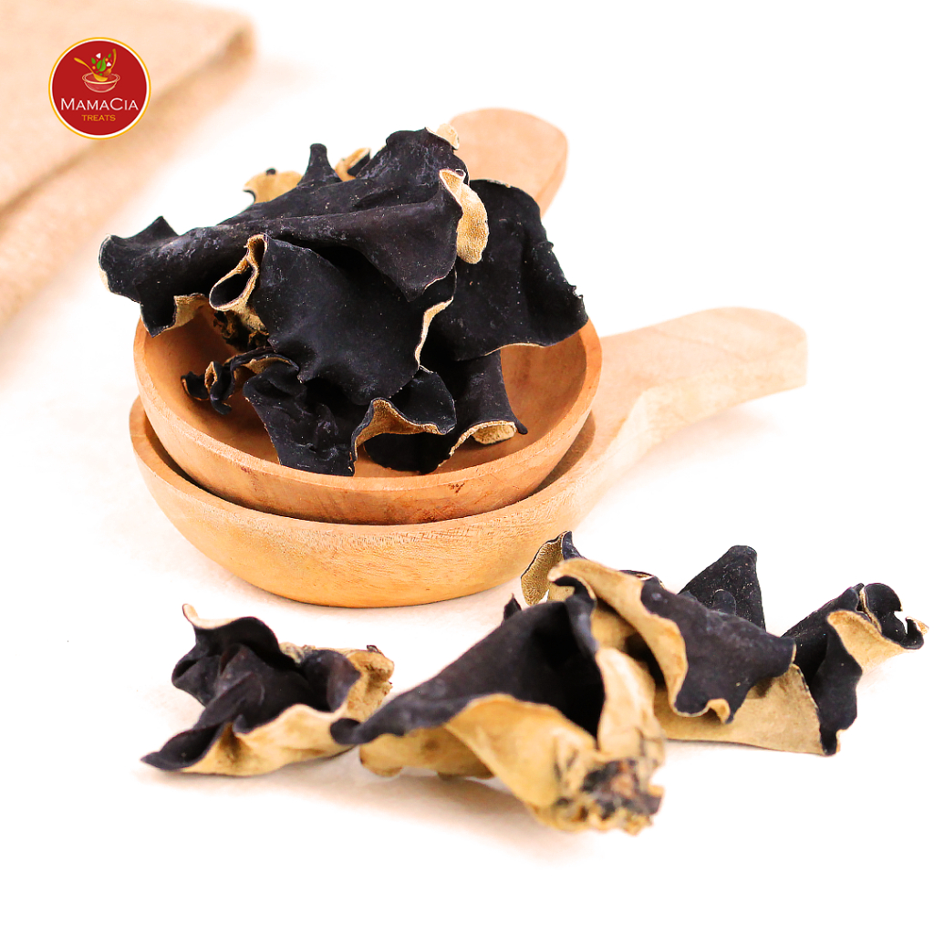 Jual Jamur Kuping Hitam Putih Premium Grade A White Black Fungus ...