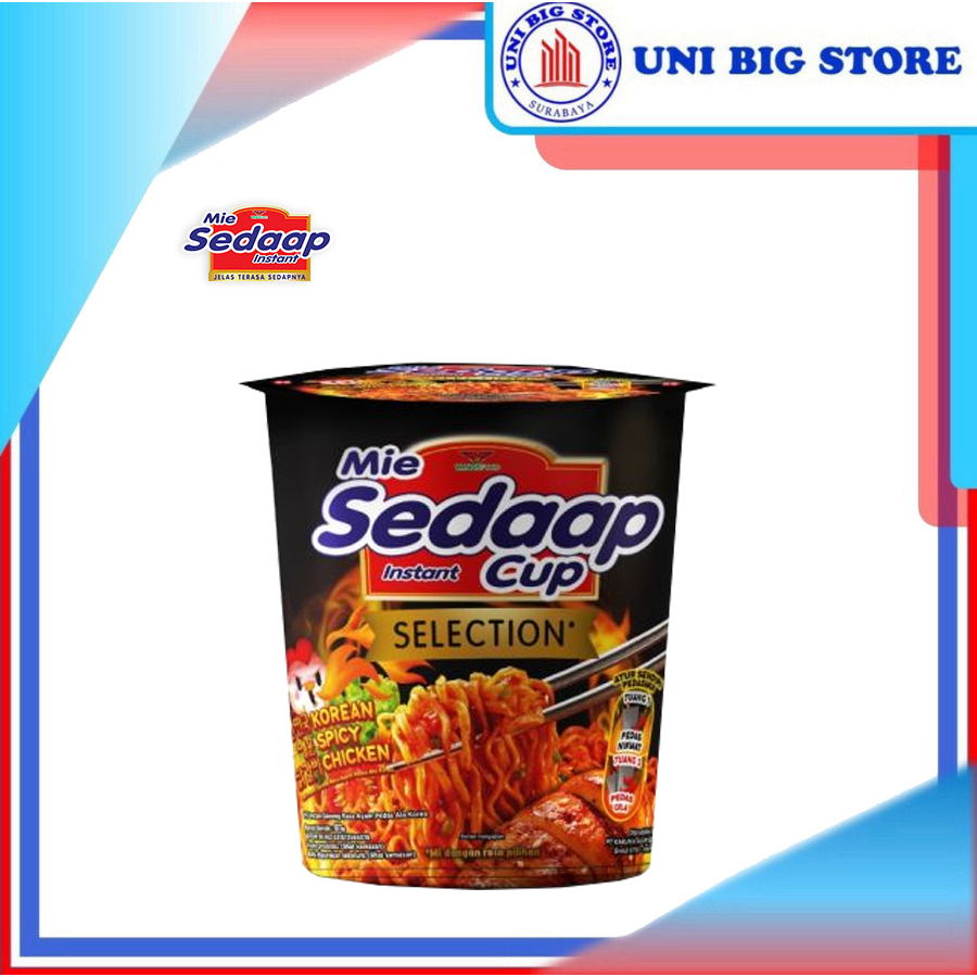 Jual Mie Sedaap SEDAP CUP Selection Korean Spicy Chicken 81 gr Mi Ayam ...